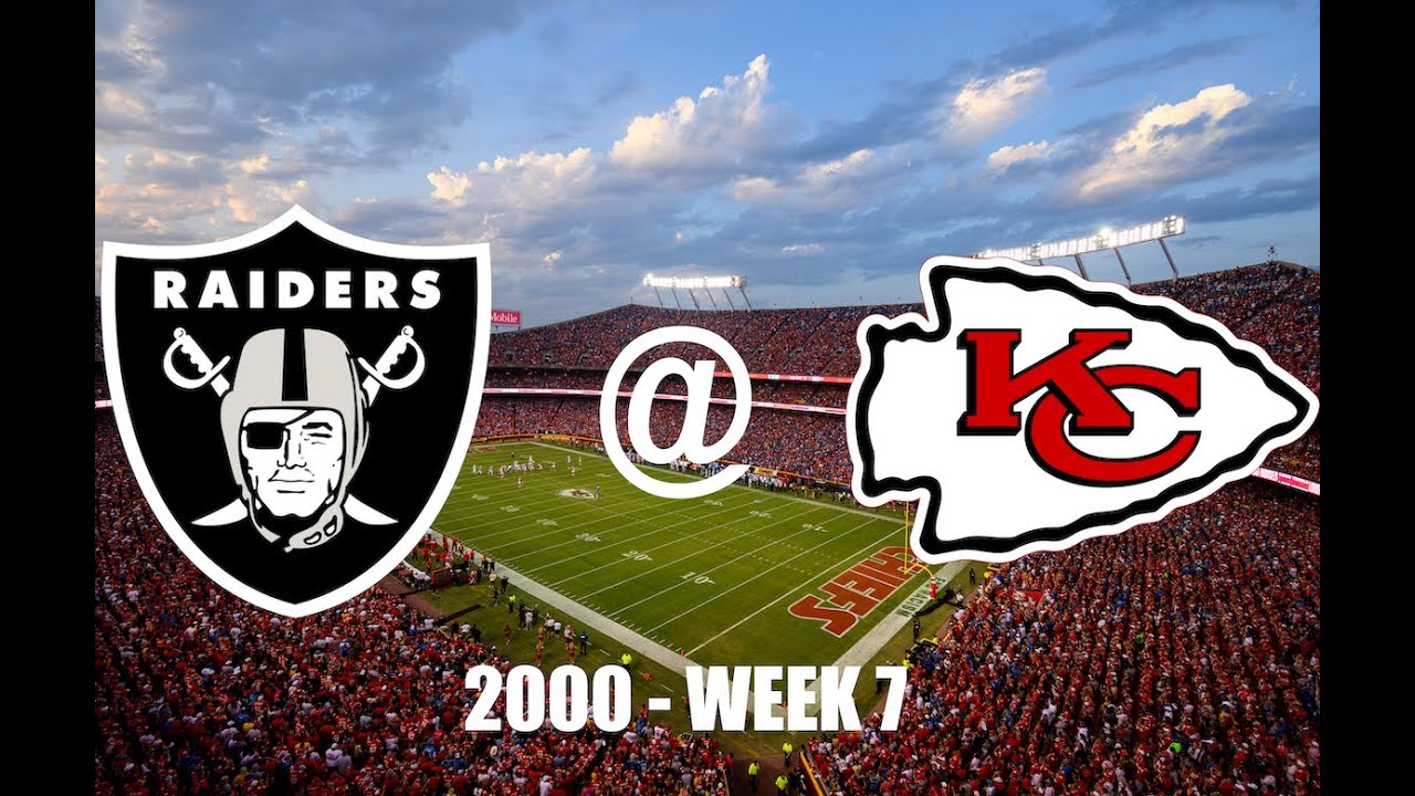 2000 - WK 7 - OAK @ KC [FULL GAME] - YouTube