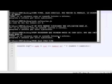 RUN NODE JS - Correr aplicacion node.js - YouTube