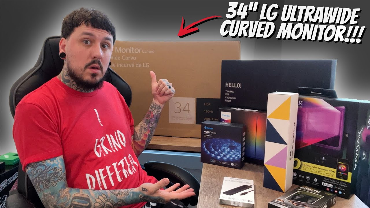 🔥 Crazy New Home Office Editing and Live Streaming Setup!!! - YouTube