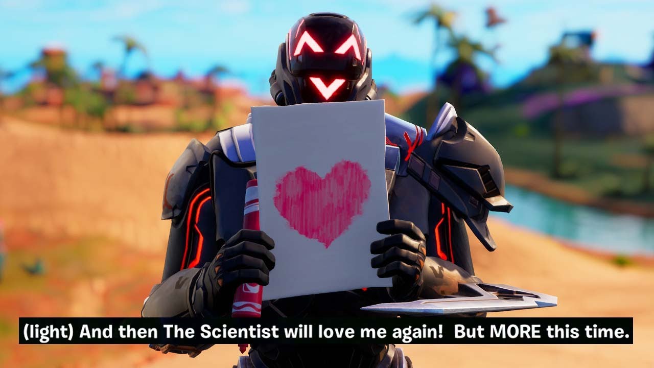 Amie Wants to Make The Scientist Love Her in Fortnite - YouTube