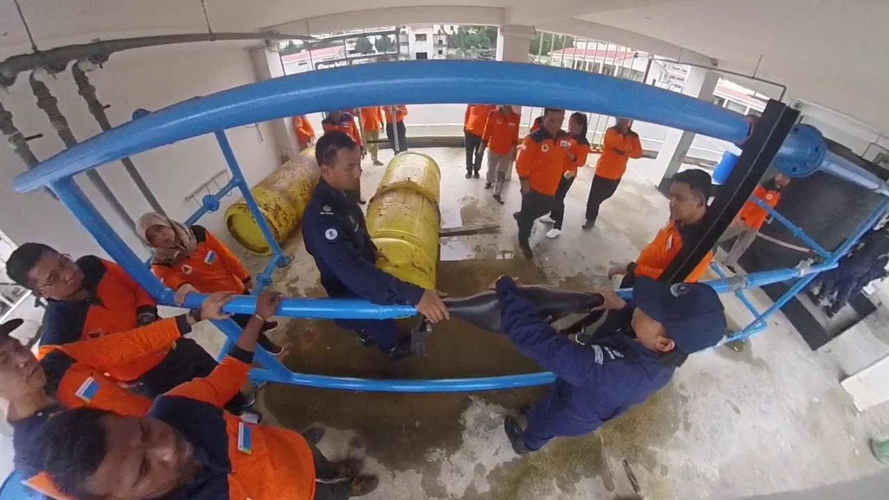 BNPB - SCDF HazMat Mitigation Training - YouTube
