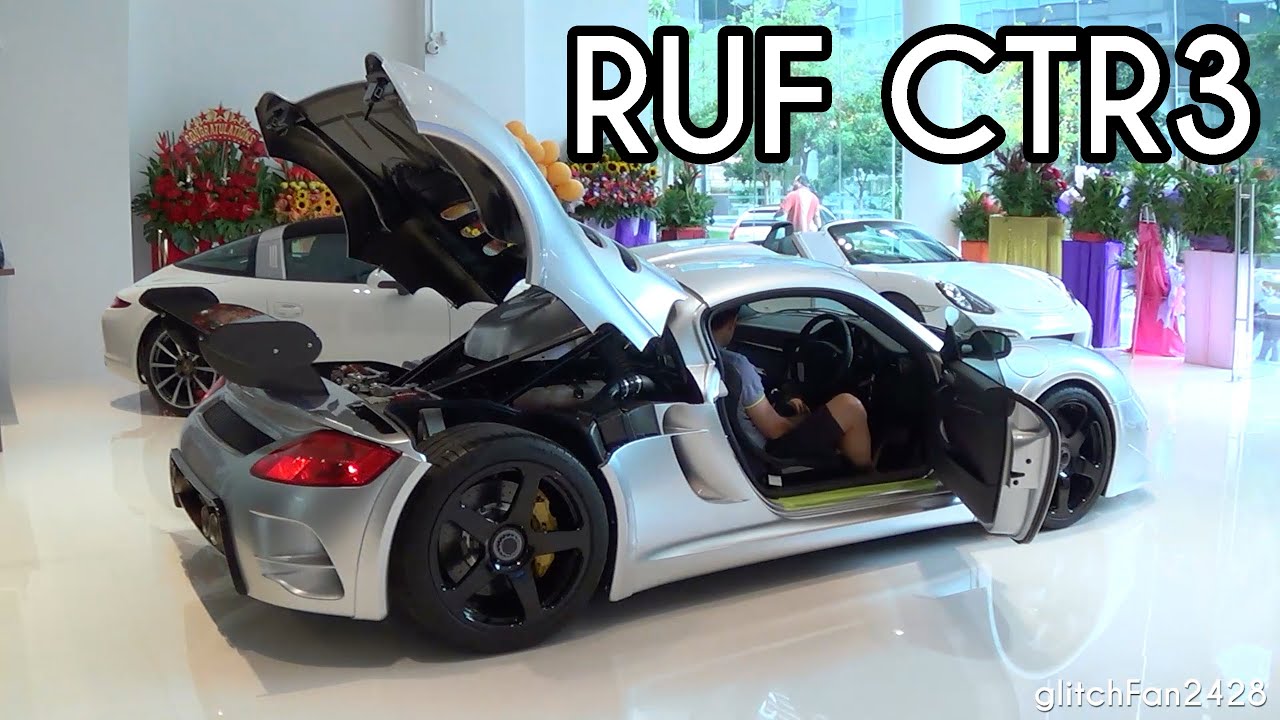 S$2.5 Million RUF CTR3 Clubsport Start Up, Idle & Revs - YouTube