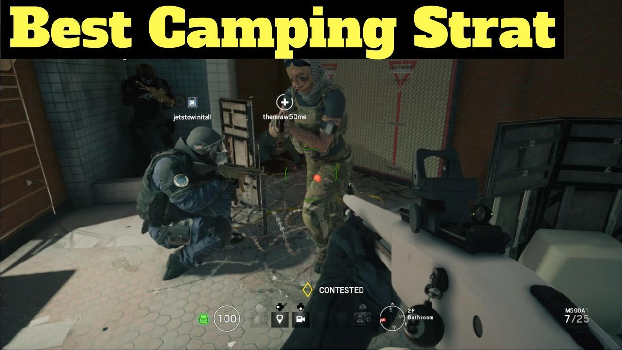 Best Camping Strat - Rainbow Six Siege - YouTube