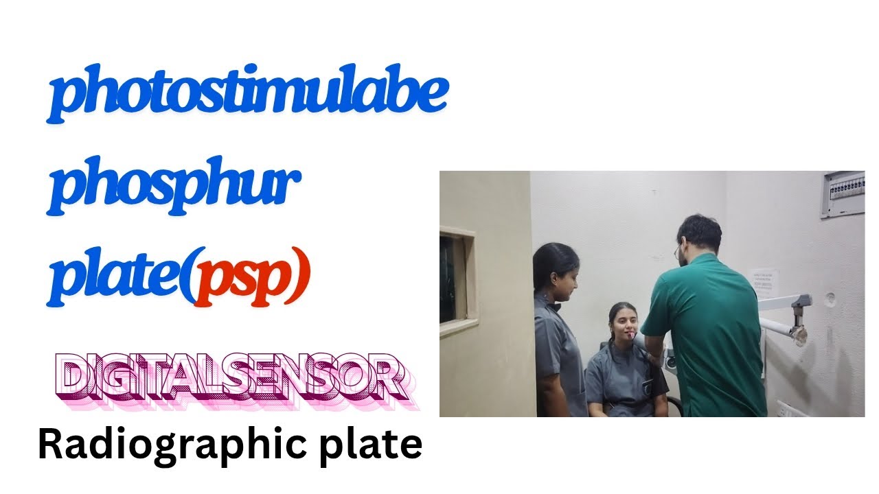 Working/mechanism of psp sensor/photostimulabe phosphur imaging/# ...