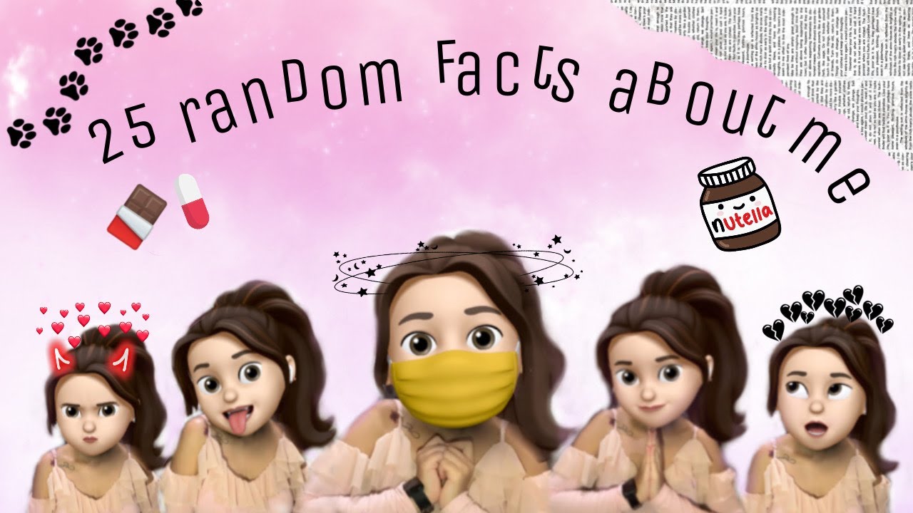 25 RANDOM FACTS ABOUT ME !!!! | Ft.Memoji ios 14 | (weird, annoying ...