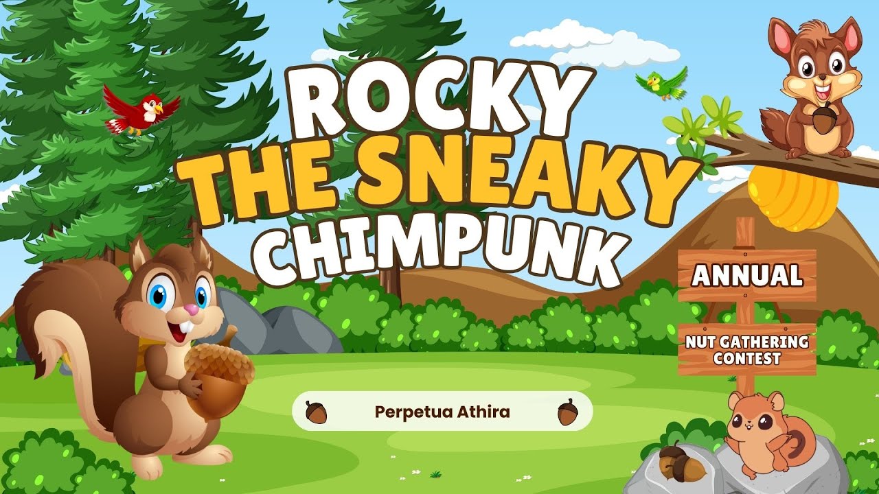 Rocky The Sneaky Chipmunk | Cheating Will Get You Nowhere - YouTube