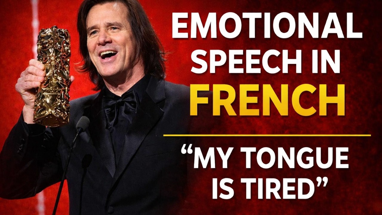 Jim Carrey Gets Standing Ovation After Speaking French at César Awards ...