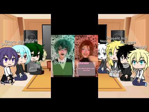pro heroes react to deku and the traitors