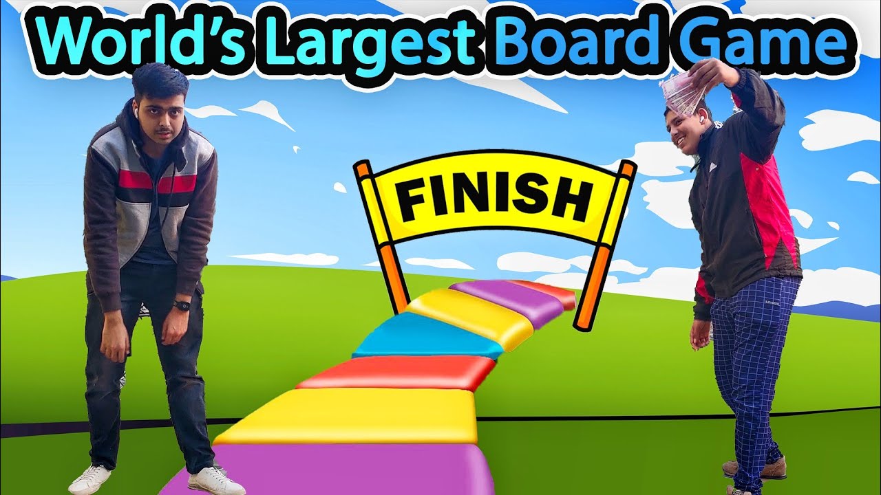 I Made WORLD S BIGGEST BOARD GAME In My Home WINNER GETS 10 000 i-made-world-s-biggest-board-game-in-my-home-winner-gets-10-000