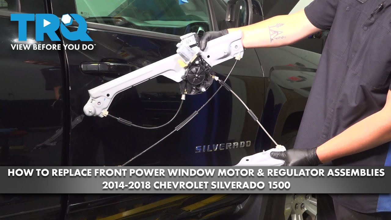 How to Replace Front Power Window Motor & Regulator Assemblies 2014 ...