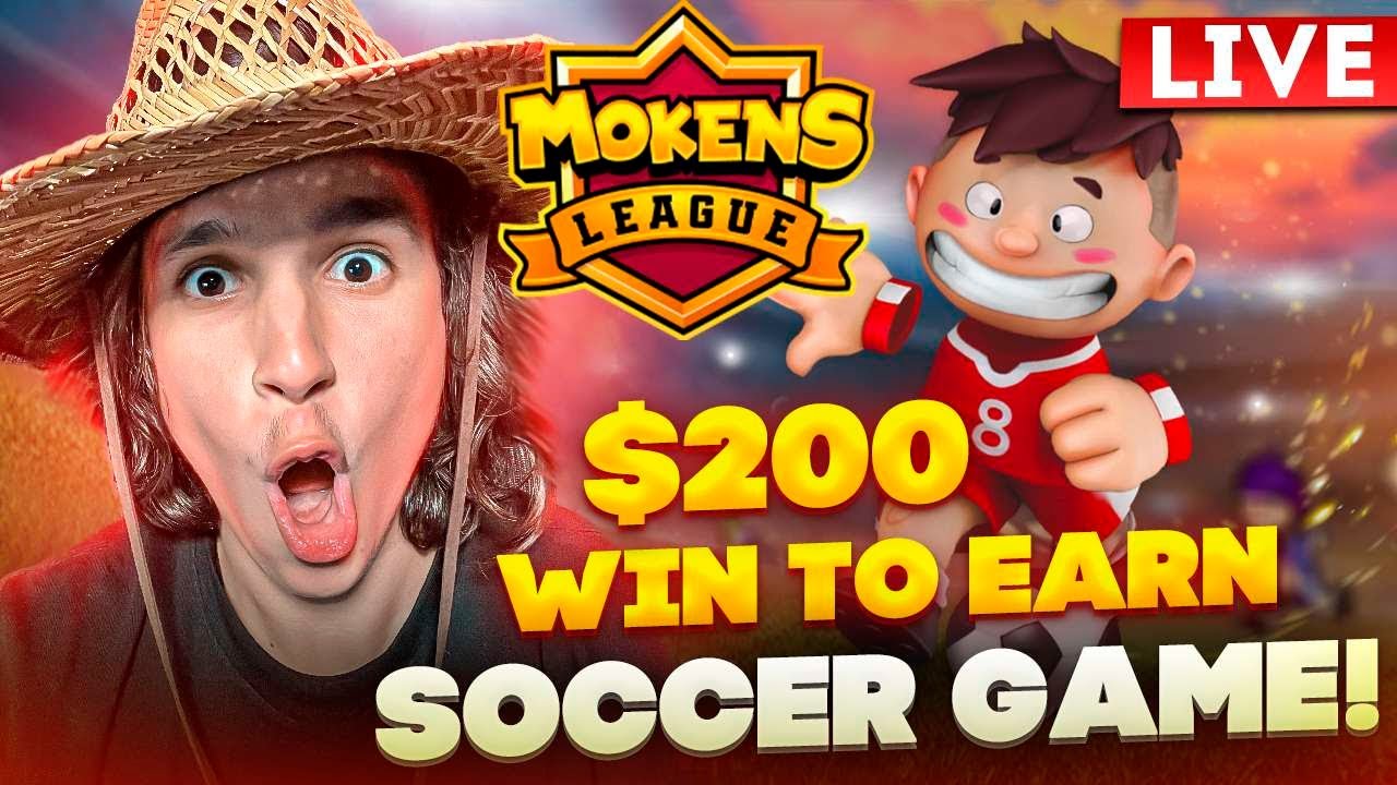 PLAY TO EARN, NFT SOCCER GAME - MOKENS LEAGUE - YouTube