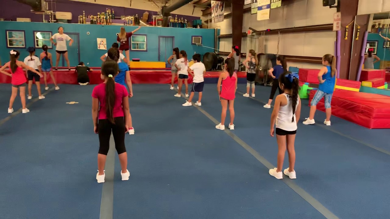 Day1 Hey Hey cheer practice - YouTube