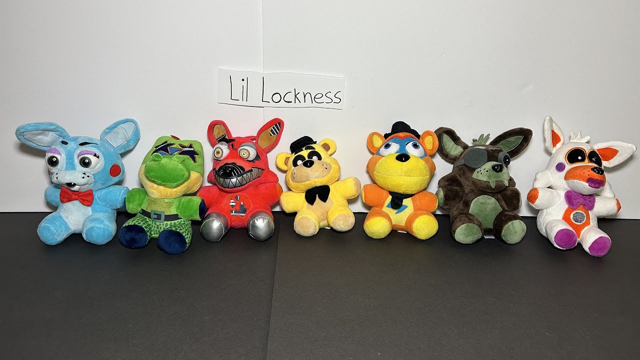 Five Nights At Freddy’s Plushies Unboxing | Lil Lockness Extra - YouTube