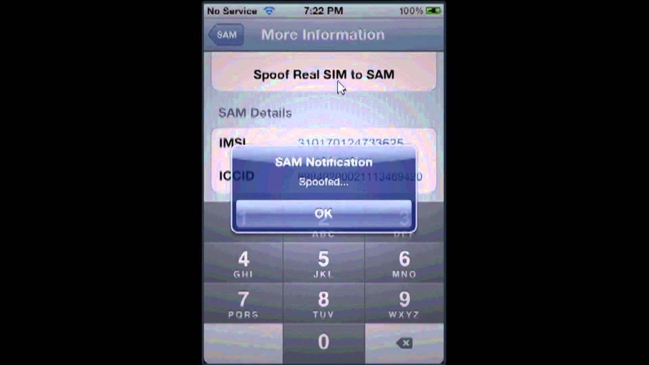 How to: Unlock your iPhone with SAM - YouTube