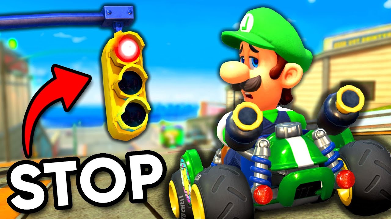 Obeying REAL Traffic Laws in Mario Kart World - YouTube