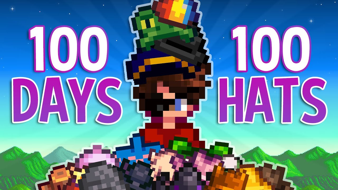 100 Days to find Every Hat in Stardew Valley - YouTube