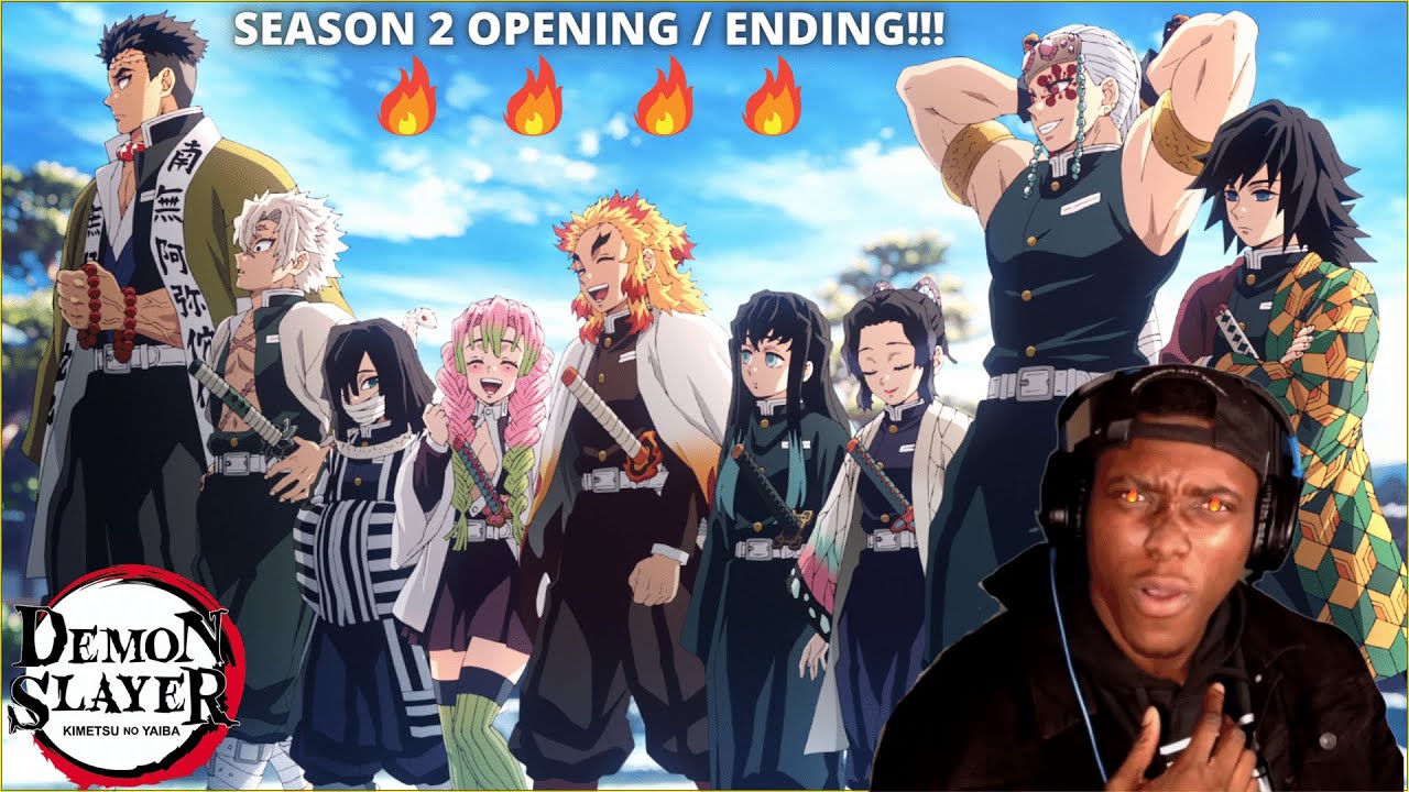 DEMON SLAYER SEASON 2 OPENING IS FIRE!!🔥 DEMON SLAYER SEASON 2 OPENING ...