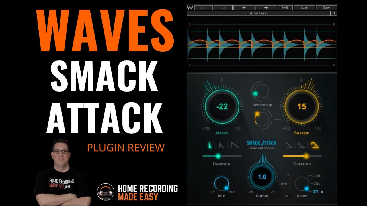Waves Smack Attack | Plugin Review, Tutorial - YouTube