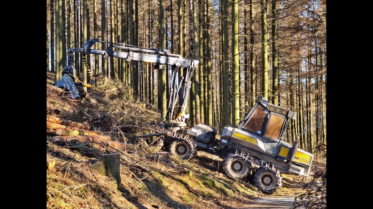 🌲*The real Classic* • Ponsse Cobra HS10 • SoundOn • Harvester in Action ...