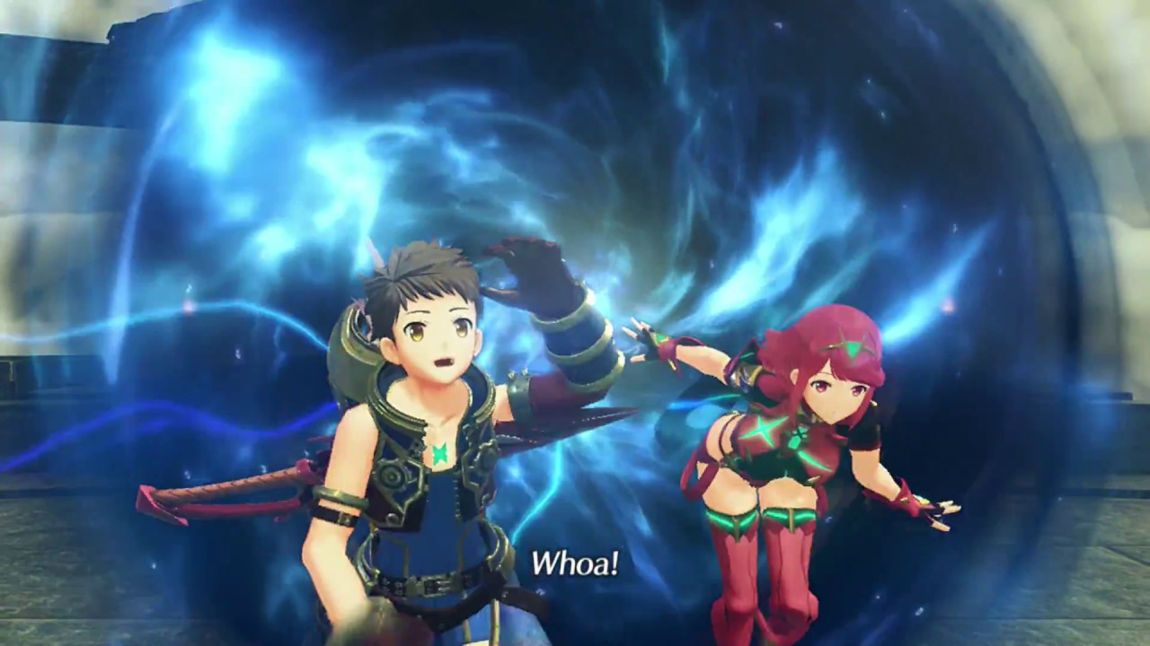 Xenoblade Chronicles 2 - Blade Quest Cutscene: Shulk & Fiora - JAPANESE ...