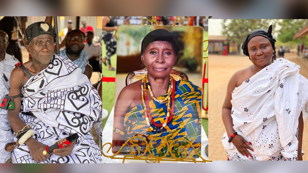 Oheneyere Akua Aboraah One week celebration - YouTube