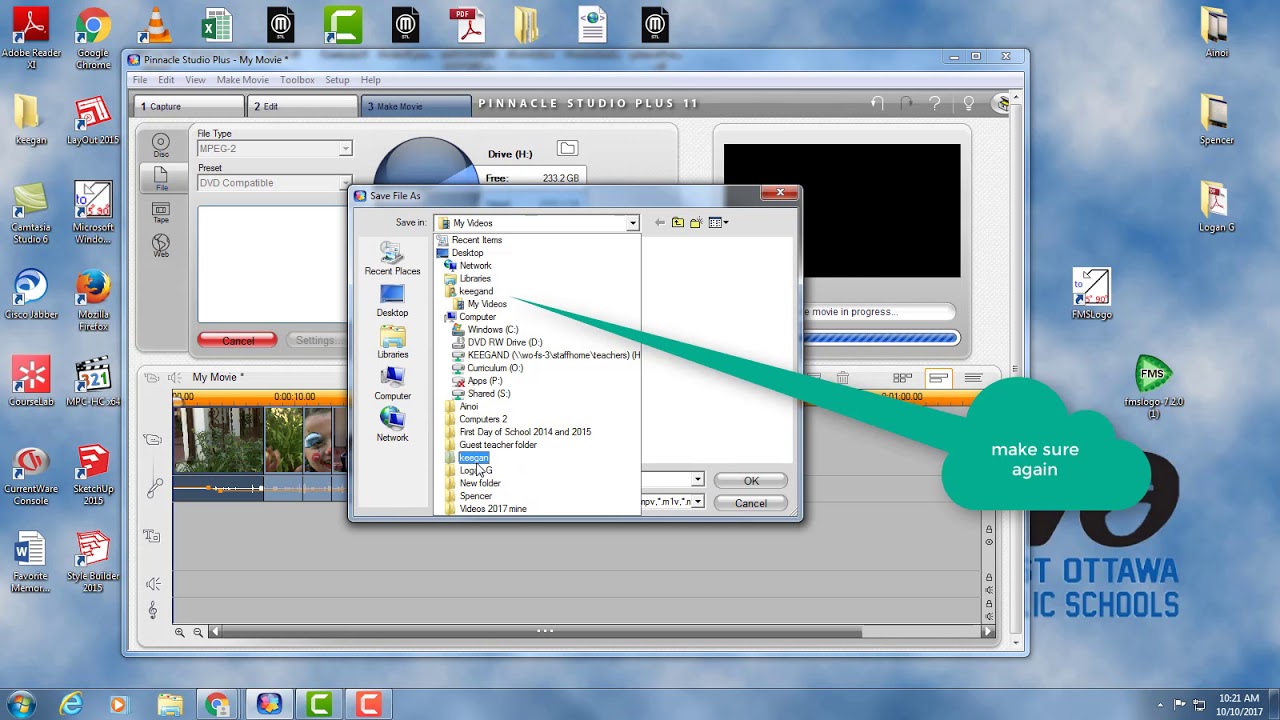 Pinnacle Studio 11 making a video - YouTube