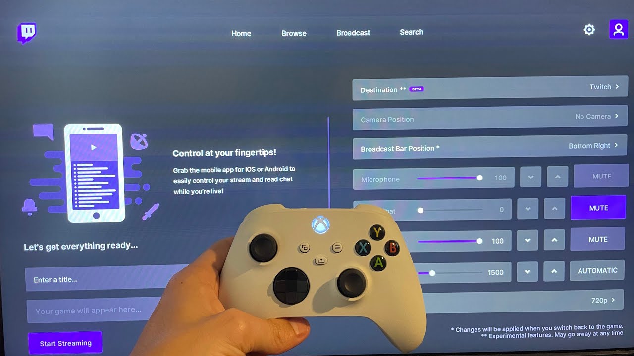 Xbox Series X/S: How to Stream to Twitch WITHOUT Capture Card Tutorial ...