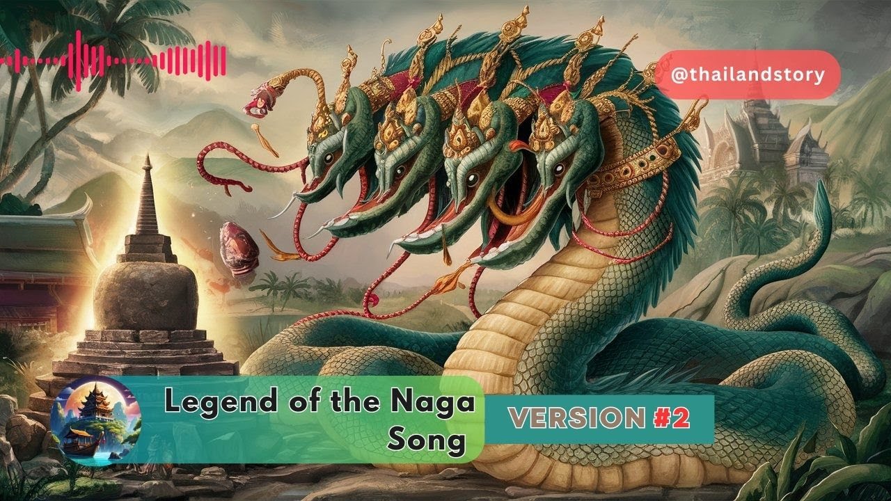 Legend of the Naga Song [version 2] [AUDIO] #thailandstory #storysong # ...