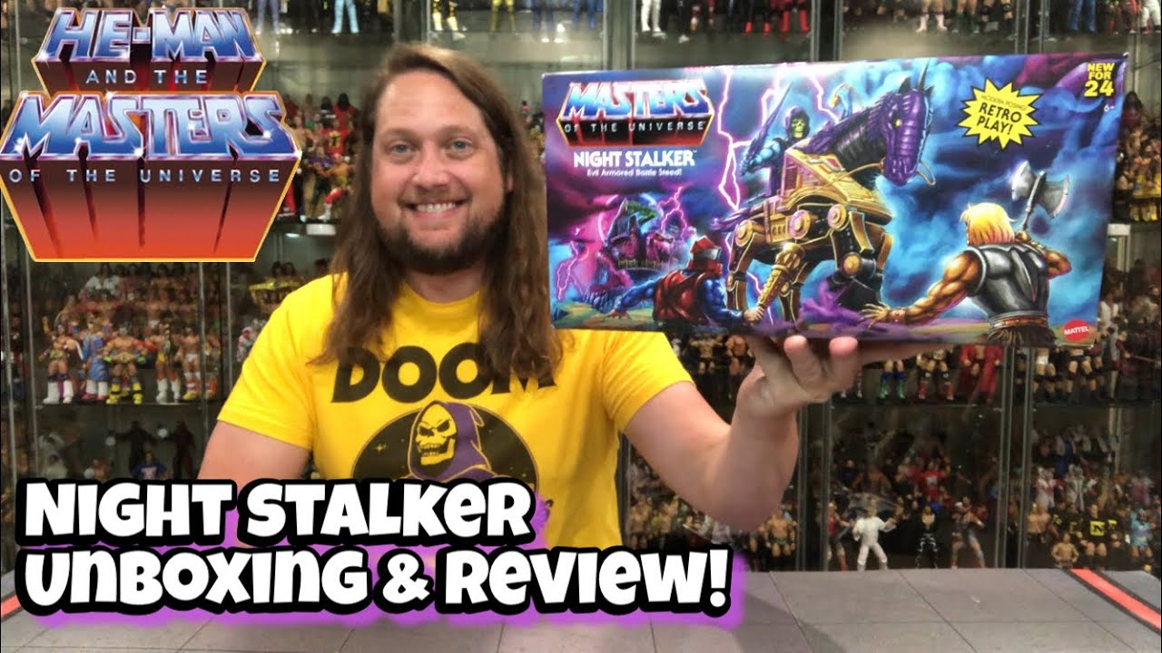 Night Stalker Masters of the Universe Unboxing & Review! - YouTube