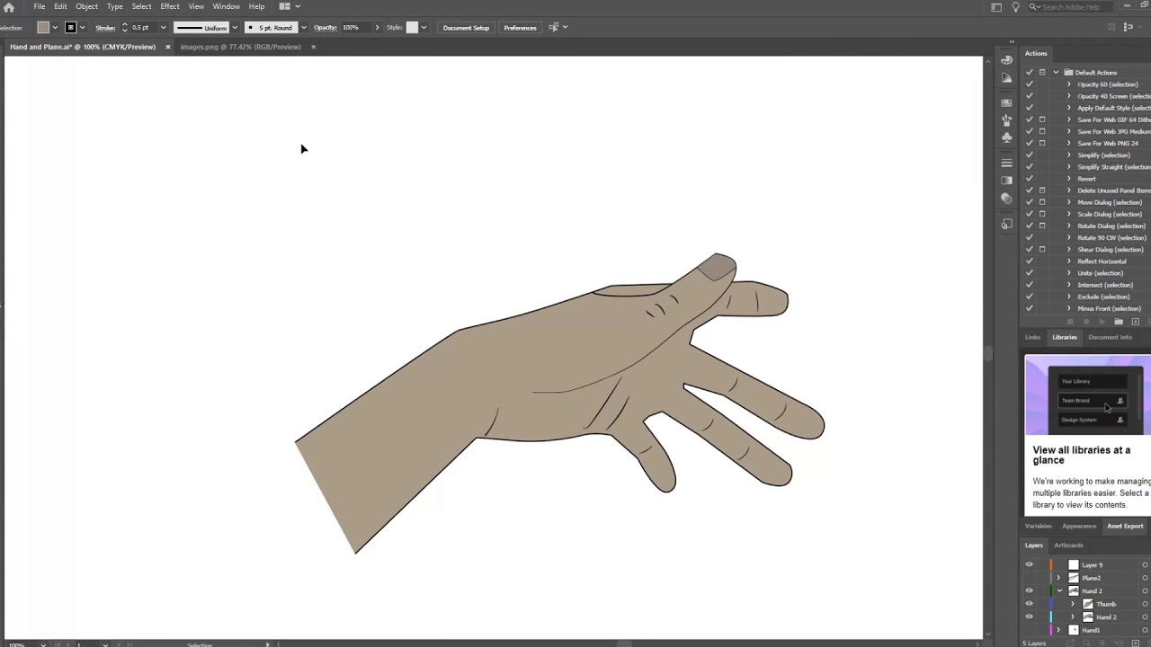 2D Paper Plane Animation - YouTube