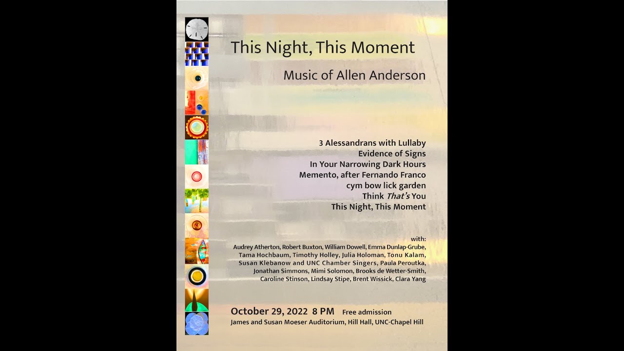 This Night, This Moment: Music of Allen Anderson - YouTube