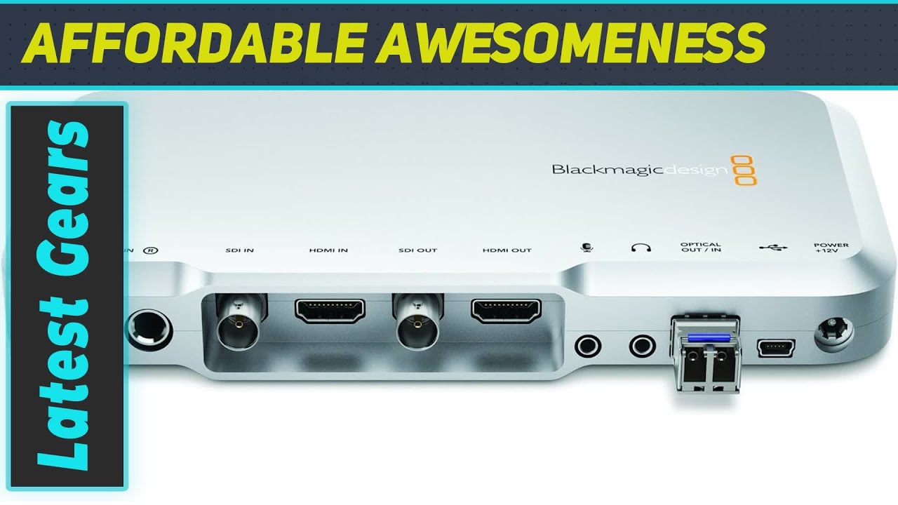 Blackmagic Design ATEM Camera Converter: Best Long-Distance Video ...