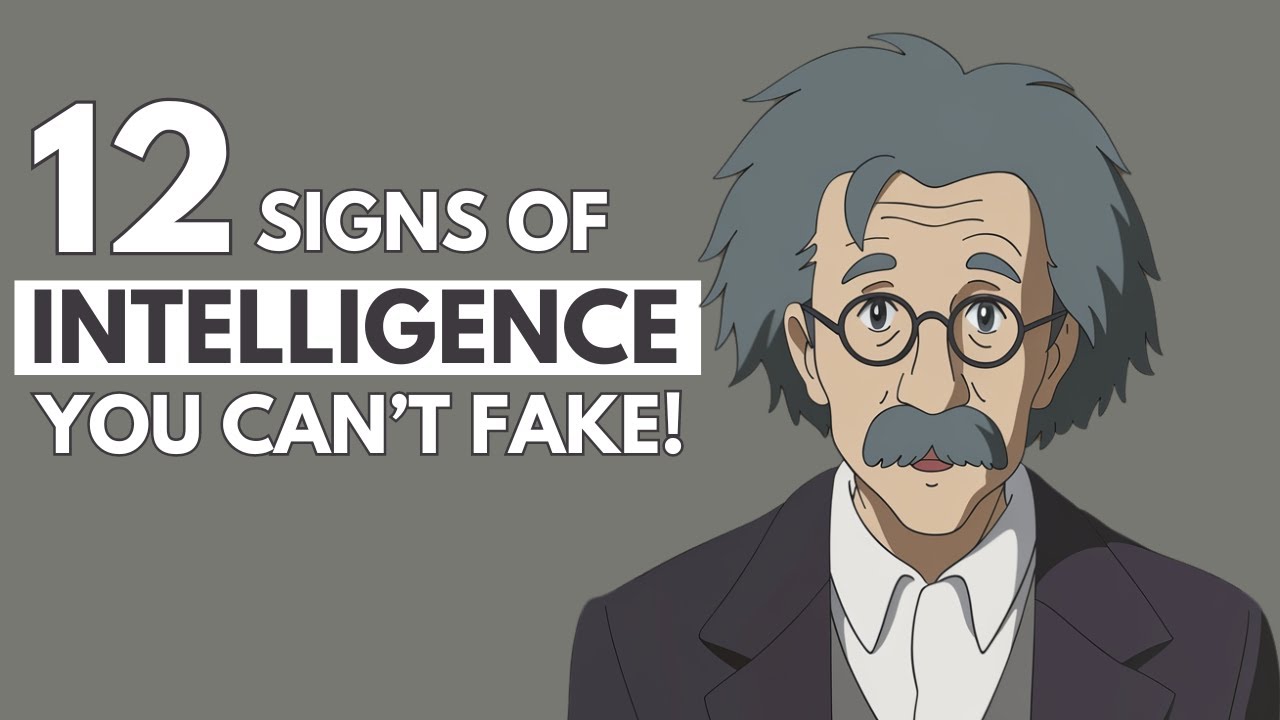 12 Genuine Signs of Intelligence You Can't Fake | IQ Flow - YouTube