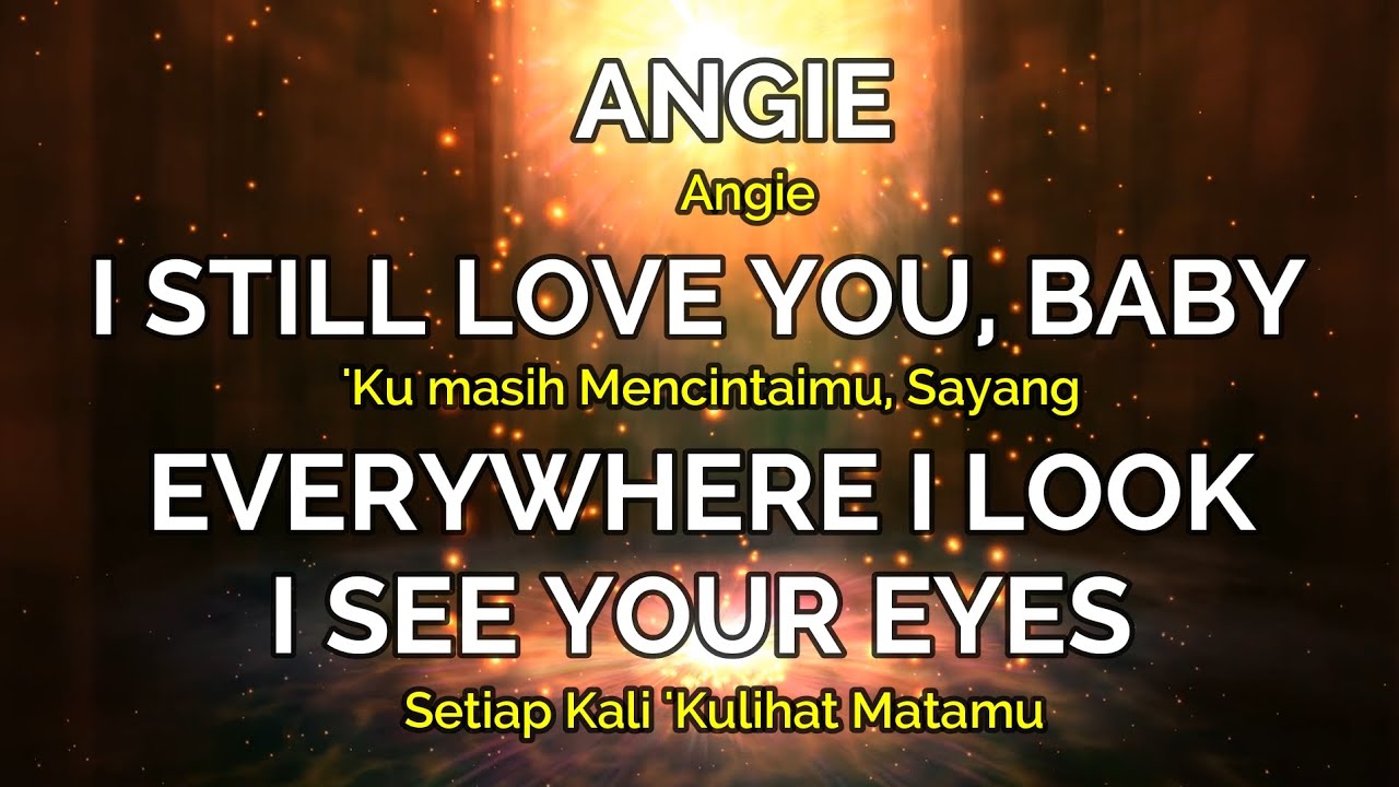 Angie - Rolling Stones ( Lirik Terjemahan ) - YouTube