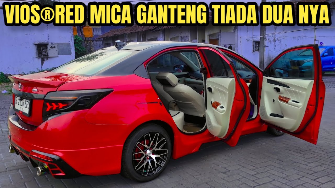 VIOS RED MICA™MAKIN TAMPAN 2023. OTW PAPAMUDA😆🤙🎬 🏁👏 - YouTube