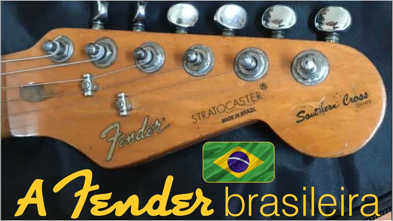 Fender Southern Cross: a Fender brasileira - YouTube