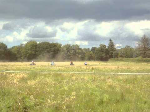 Jaay 9th July 2011 At Bancyfelin Grasstrack Yamaha YZ 125 - YouTube