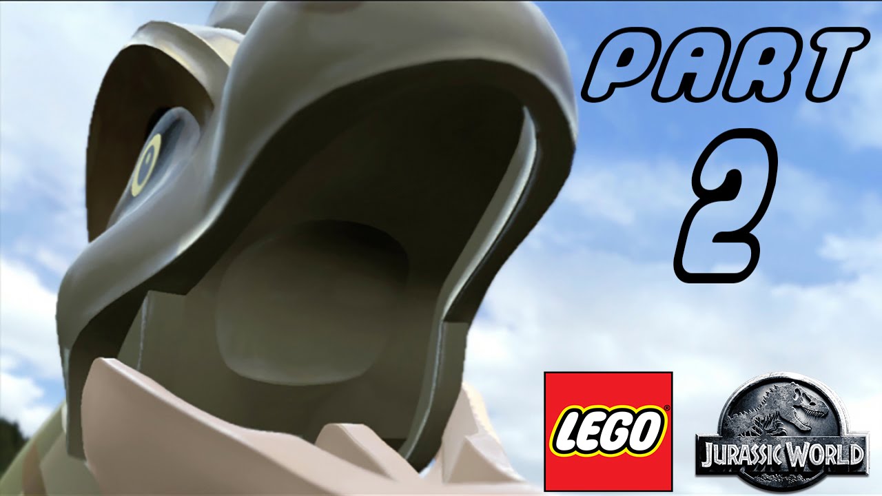 Lego Jurassic World Gameplay Walkthrough Part 2 - Raptor Enclosure ...