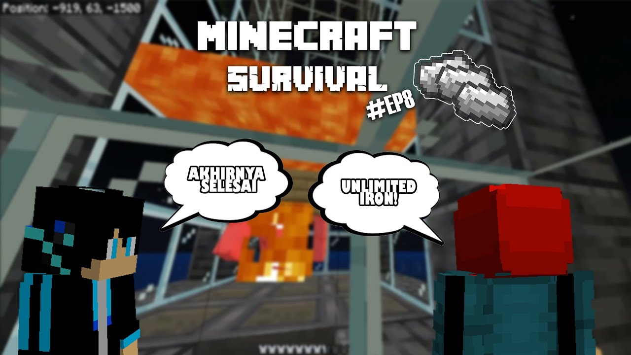 INFINITE IRON LETS GOO!! | Minecraft Survival Onigiri EP 8 | - YouTube
