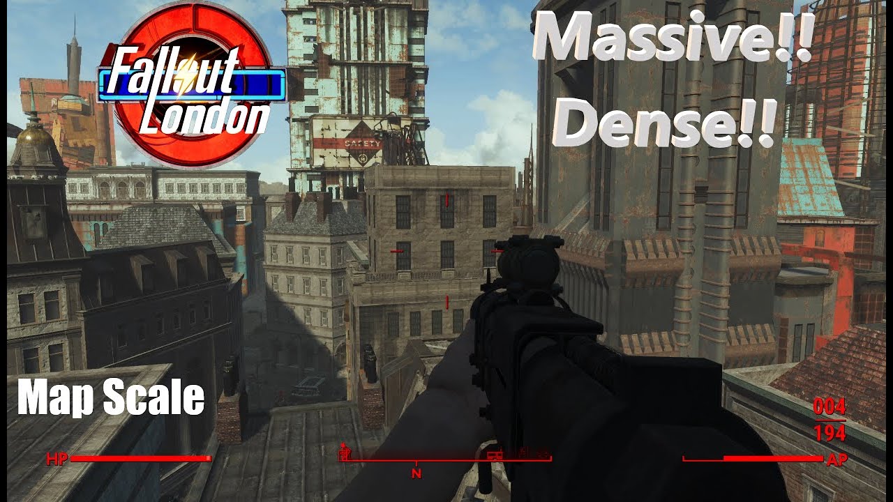 The sheer scale of Fallout London's map is ASTONISHING!! - YouTube