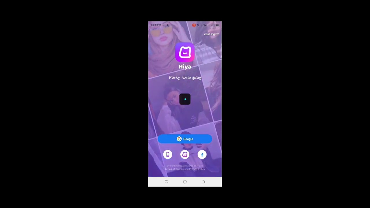 How To Use Hiya Group Voice Chat Complete Method - YouTube