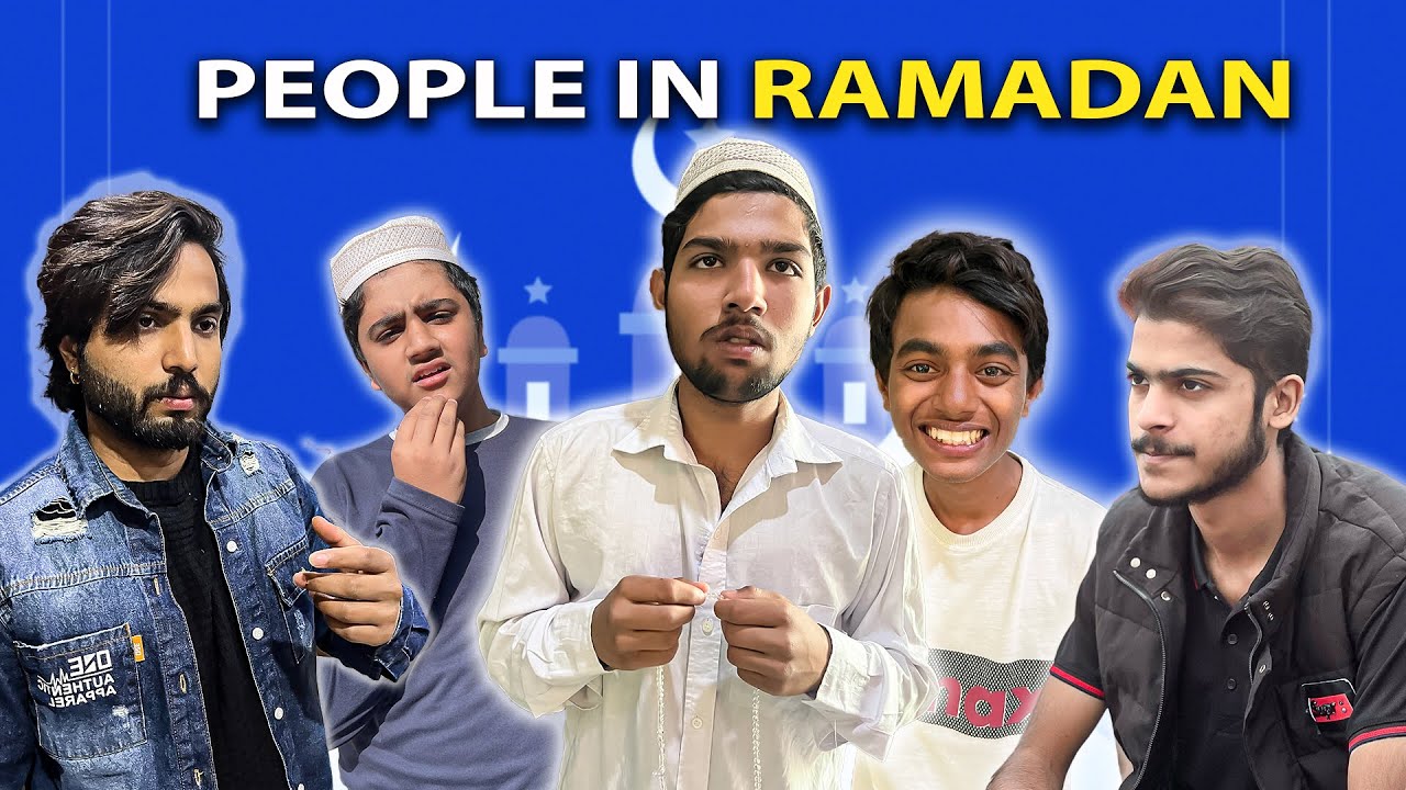 PEOPLE IN RAMADAN COMEDY SKIT |Alibilawal | - YouTube