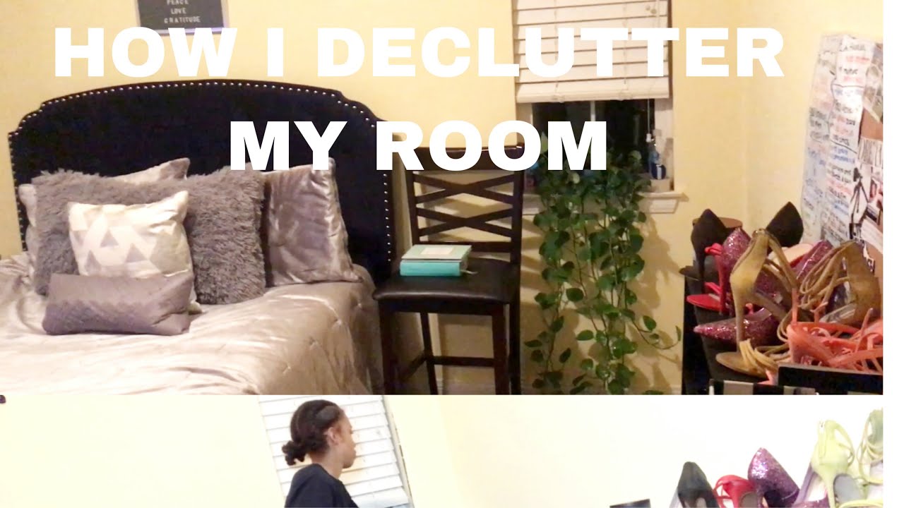 How I Declutter My Room | Clean Space = Clear Mind - YouTube