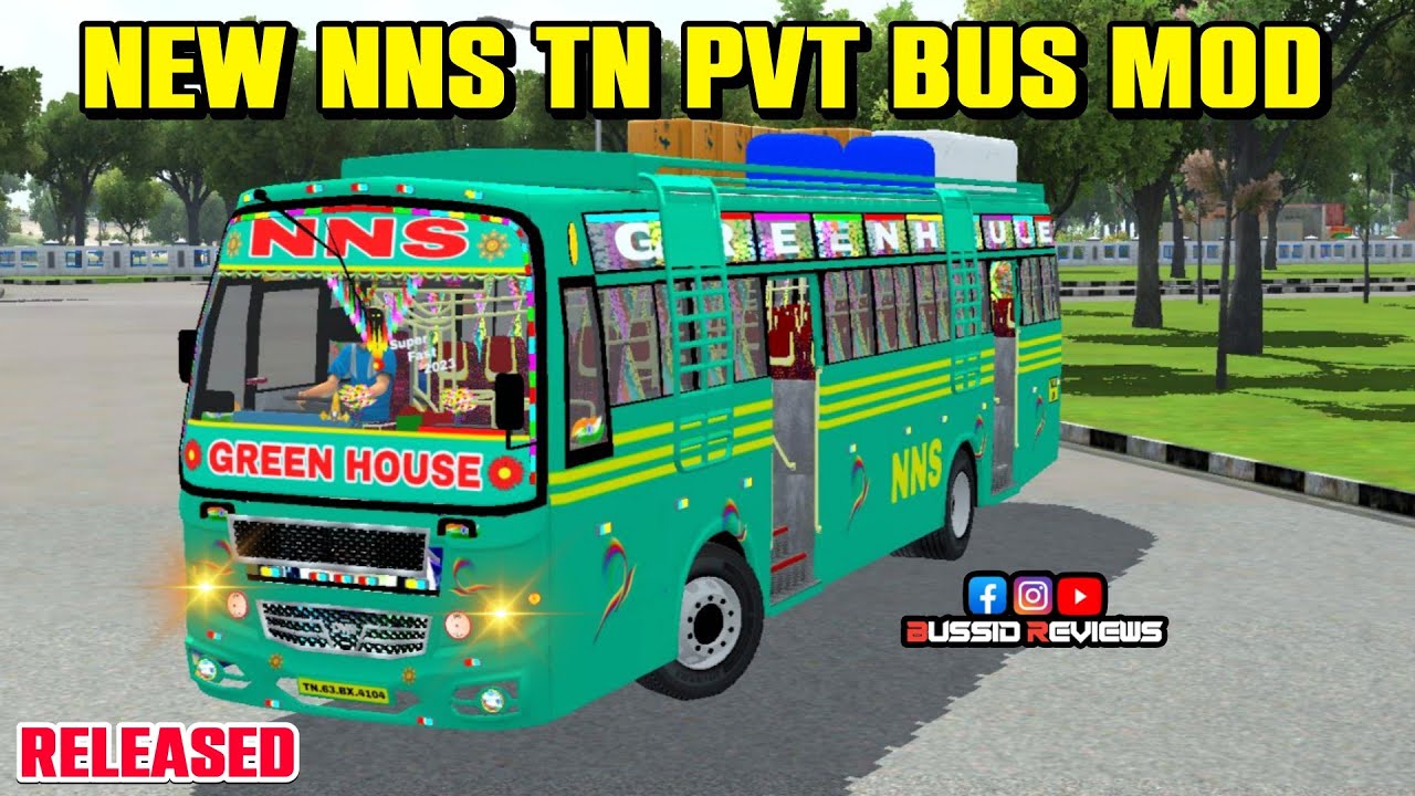 🎀🤩NEW NNS TN PVT BUS MOD RELEASED💥😎 - YouTube