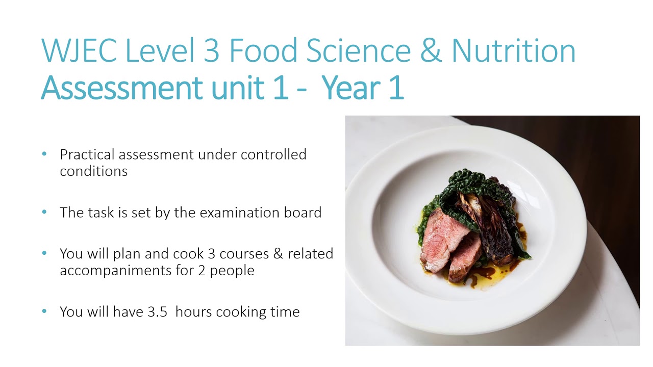 FOOD SCIENCE & NUTRITION EXTENDED CERTIFICATE - YouTube