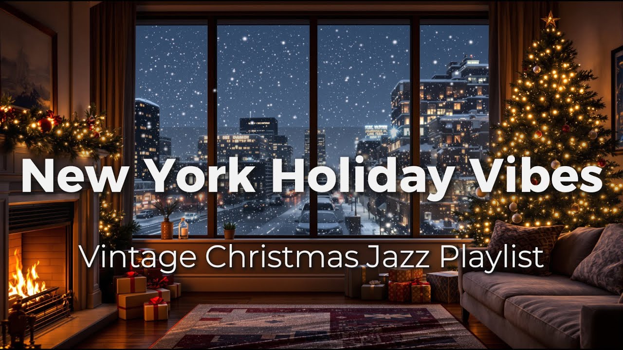 New York Holiday Vibes 3 | Christmas Vocal Jazz Playlist · Winter Night ...