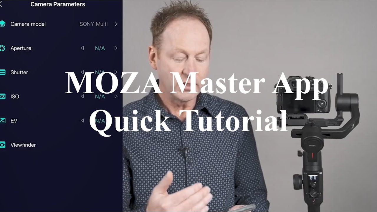 MOZA Air 2 App Introduction and Quick Tutorial - YouTube