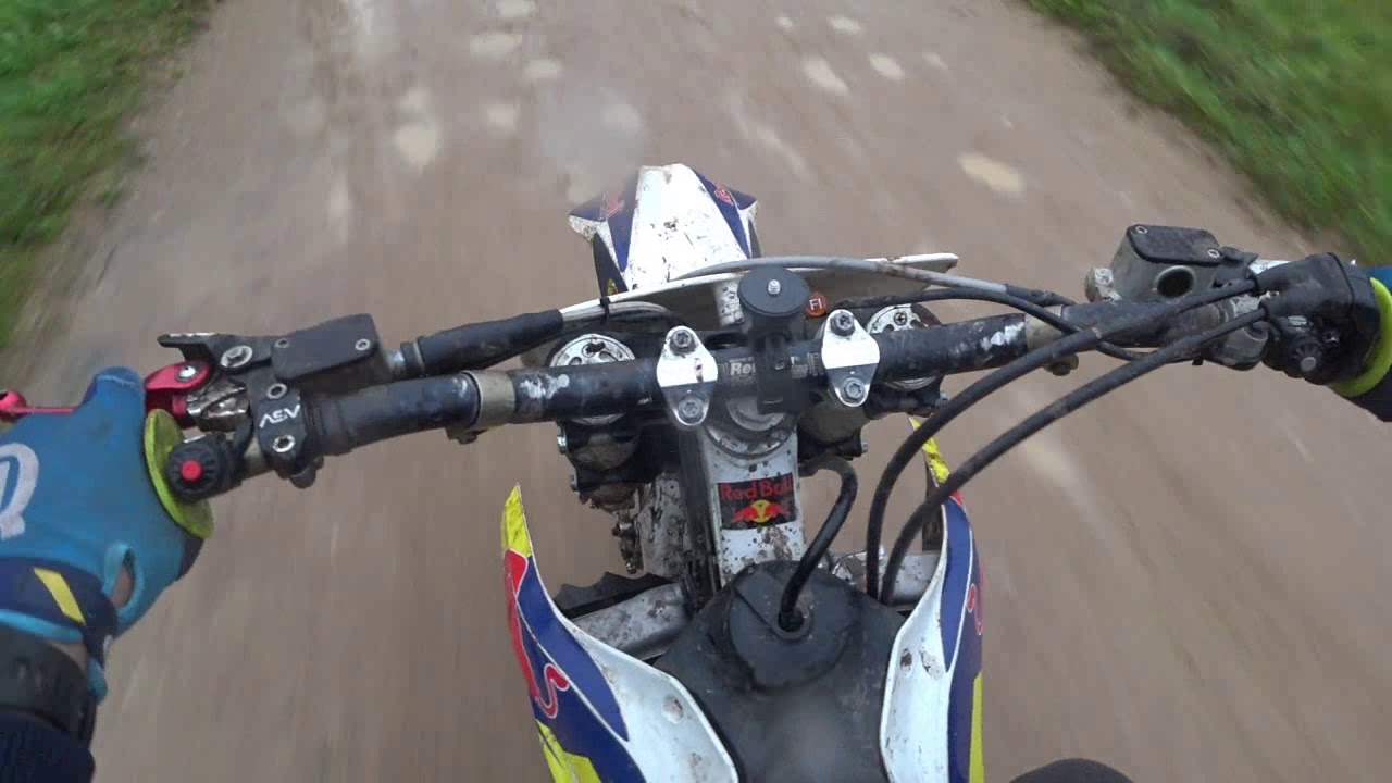 Husqvarna FC350 free ride - YouTube