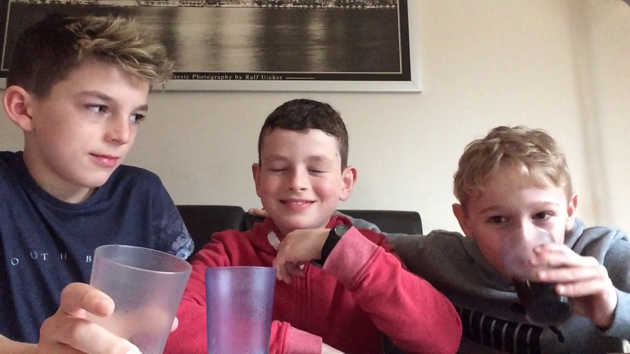 Chugging coke a cola (challenge #1) - YouTube