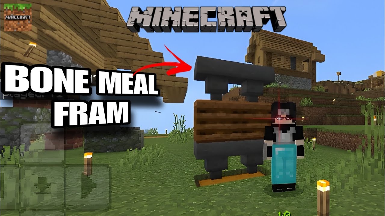 How To Make Bone Meal Fram In Minecraft || - YouTube